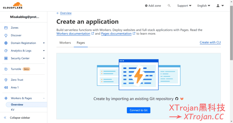 在Cloudflare Pages上部署VLESS节点科学上网的图文教程 - XTrojan黑科技