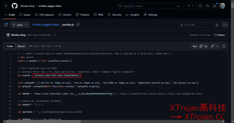 在Cloudflare Pages上部署VLESS节点科学上网的图文教程 - XTrojan黑科技