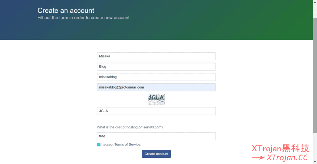 在Serv00免费托管网站上搭建VLESS节点实现魔法上网的图文教程 - XTrojan黑科技